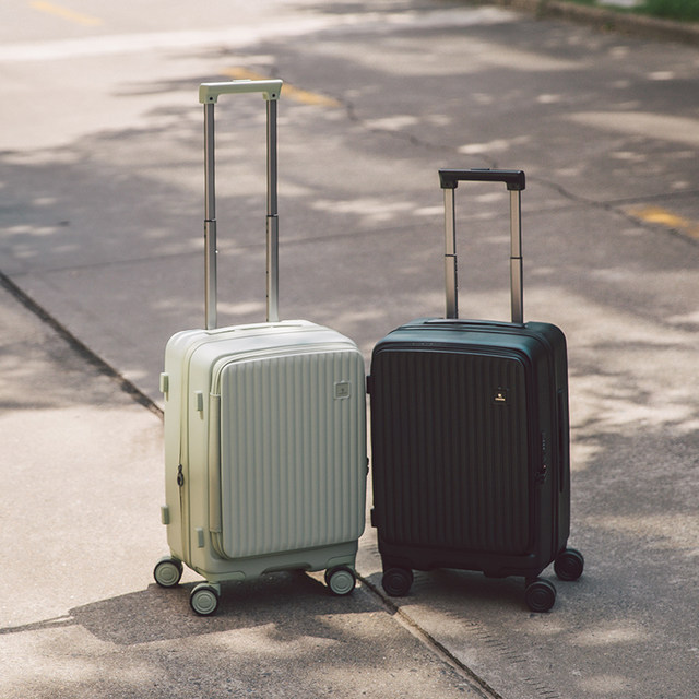 CROWN/Crown side open-cover zipper box expanding luggage trolley box ...