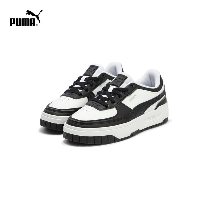 Heightened thick sole retro sandwich sponge cake shoes small white ...