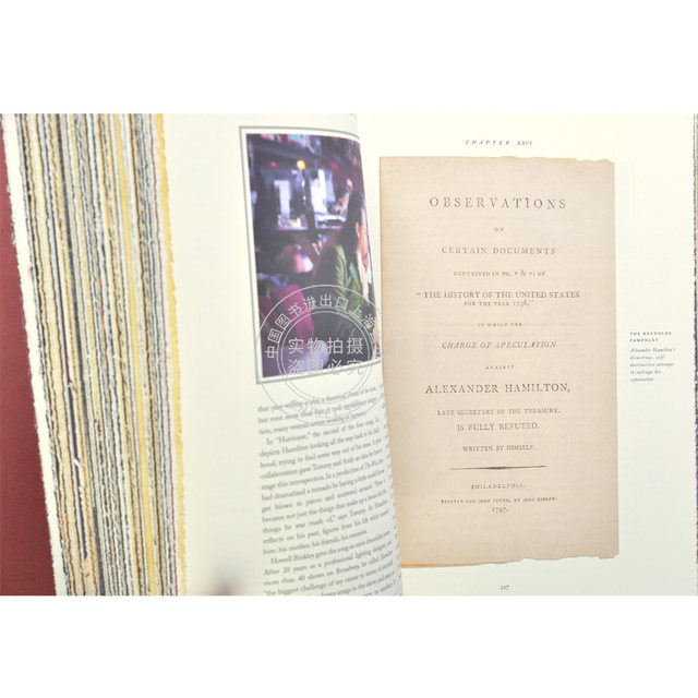 Presale Hamilton Revolution Behind the Scenes Settings Line Book ...