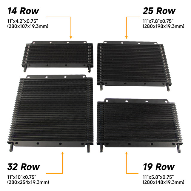 Automotive modified gearbox oil cooler, wave box radiator, water ...