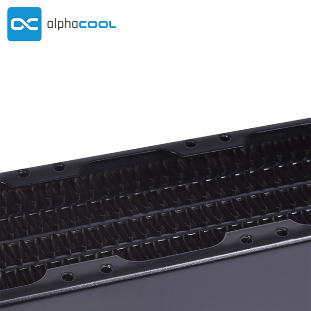 Alphacool full copper HPE UT60 thickness water cooling radiator server ...