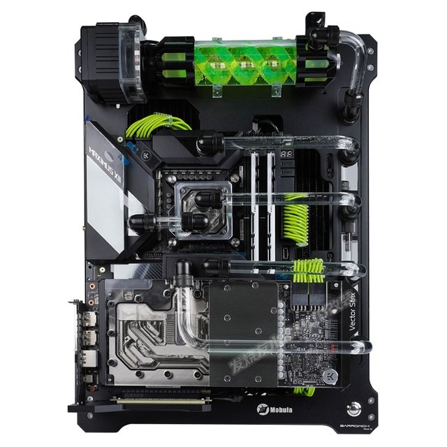 Enthusiast water cooling Barrowch Mobula EKWB custom split imported ...