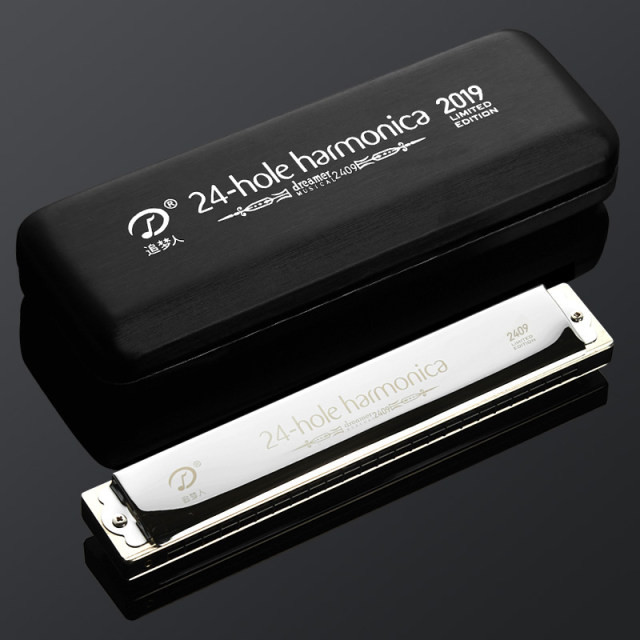 Swan 2409 high-end dream chasing harmonica adult polyphonic C key 24 ...