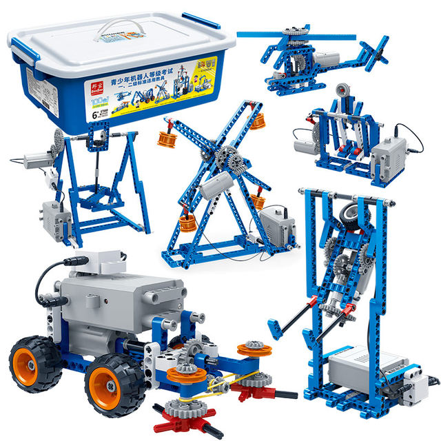 Bangbaoke Education Building Blocks Machinery Gear Electric Building ...