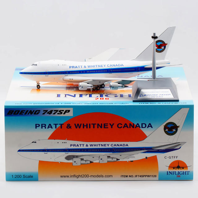 Inflight 1/200 alloy aircraft model Pratt & Whitney Canada Boeing ...
