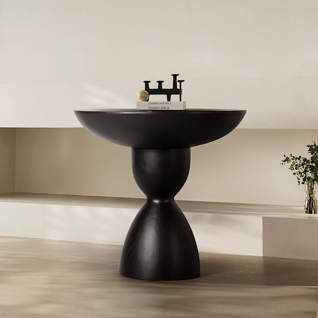 Mimi Village Italian sofa side several black creative side table with ...