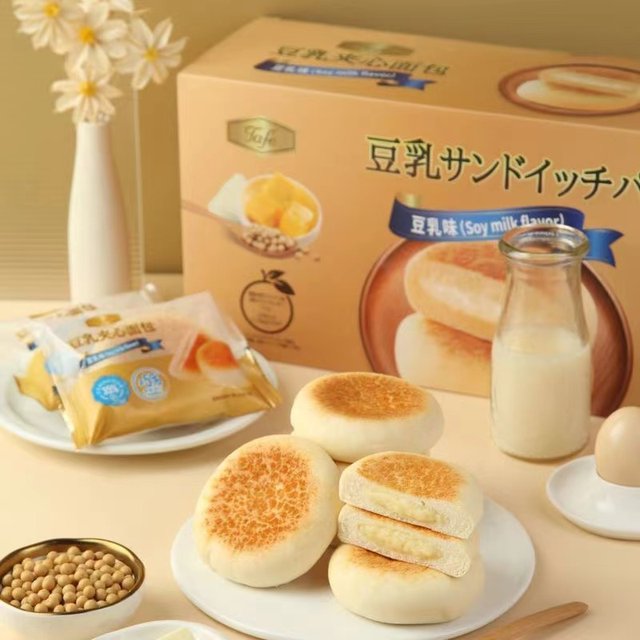 Sam Purchase Tafe Soy Milk Sandwich Bread (soy Milk Flavor) 1kg Mellow ...