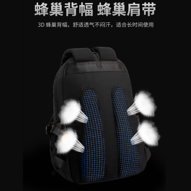 2024 New Trendy Brand Backpack Men's Fashionable Large Capacity Travel ...