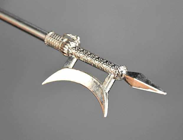 1:6 soldier ornaments weapon model Lu Bu Fangtian painted halberd ...