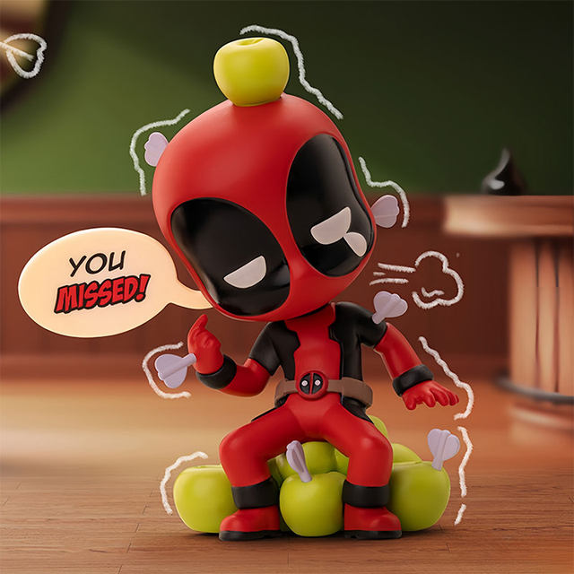 POPMART Bubble Mart Marvel Deadpool Series Figures Blind Box Trendy Toy ...
