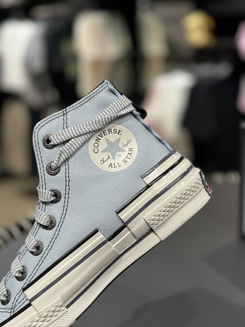 Converse new men and women couples 1970s high-top deconstructed trendy ...