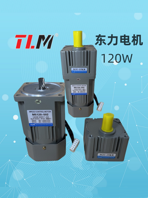 Dongli 120W speed regulating motor deceleration motor M5120-502 with a ...