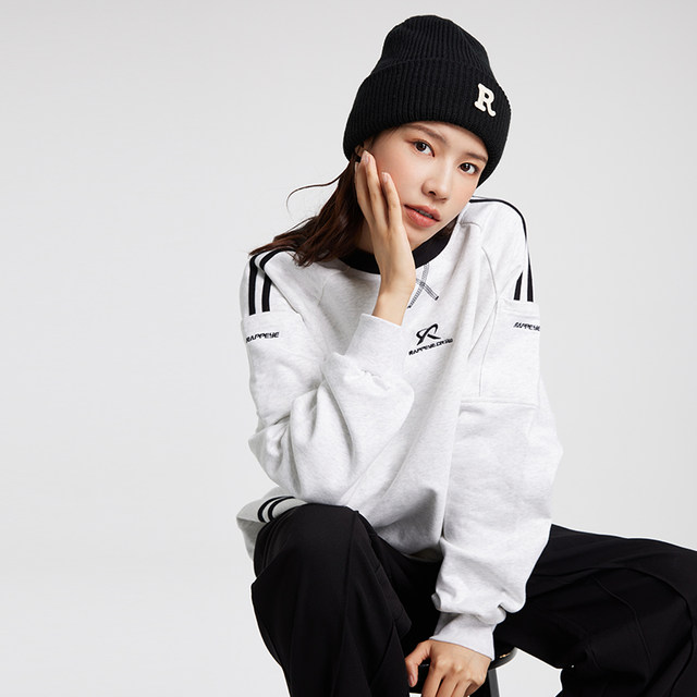 RAPPEYE American retro spring and autumn loose trendy brand casual ...