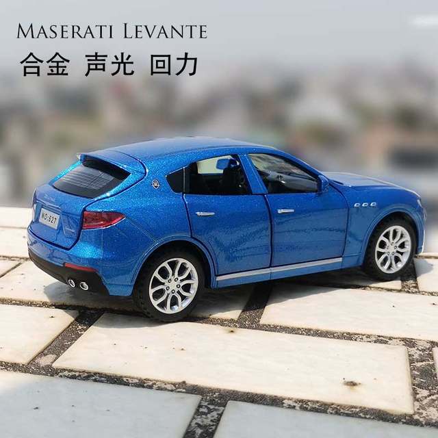 1:32 Maserati alloy car model battery car model male baby toy car sound ...