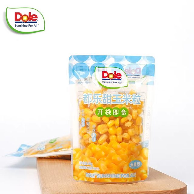 Dole Du Le Fruit Corn Sweet Corn Box 30 bags of non -genetically ...