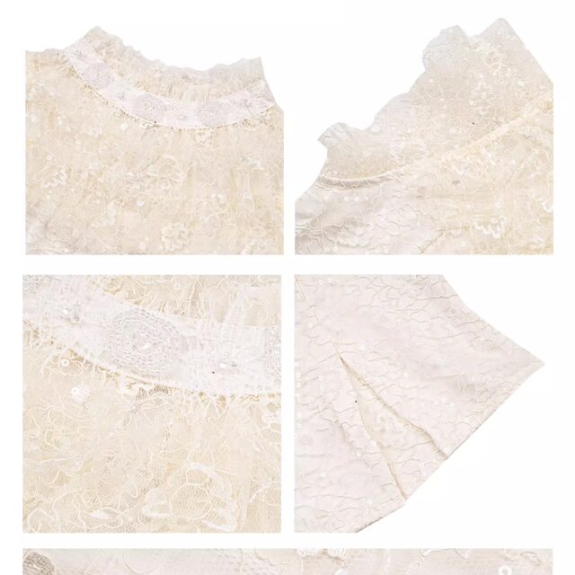 Fanshu Light Luxury Lace Dream 2025 Spring and Summer New Style Lace ...