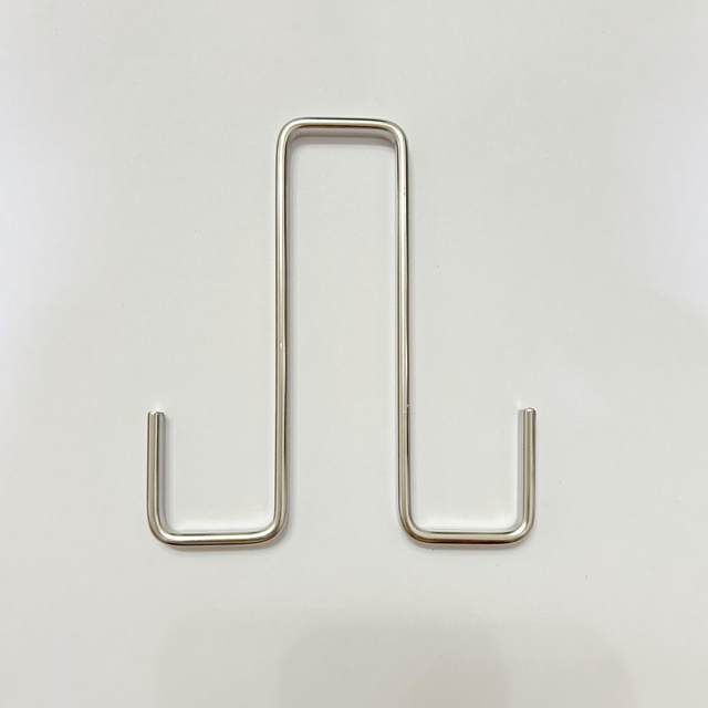 304 stainless steel square tube double hooks square two hooks square ...
