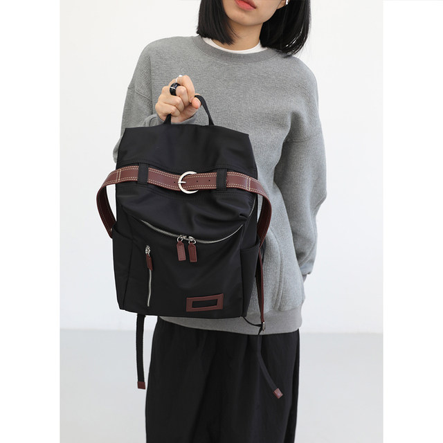 Simple/Original Kano Lightweight Belt Buckle Backpack Nylon Black Large ...