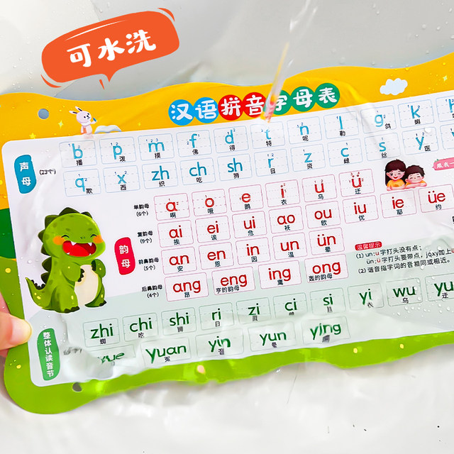 Chinese Pinyin alphabet card initials and vowels overall recognition ...