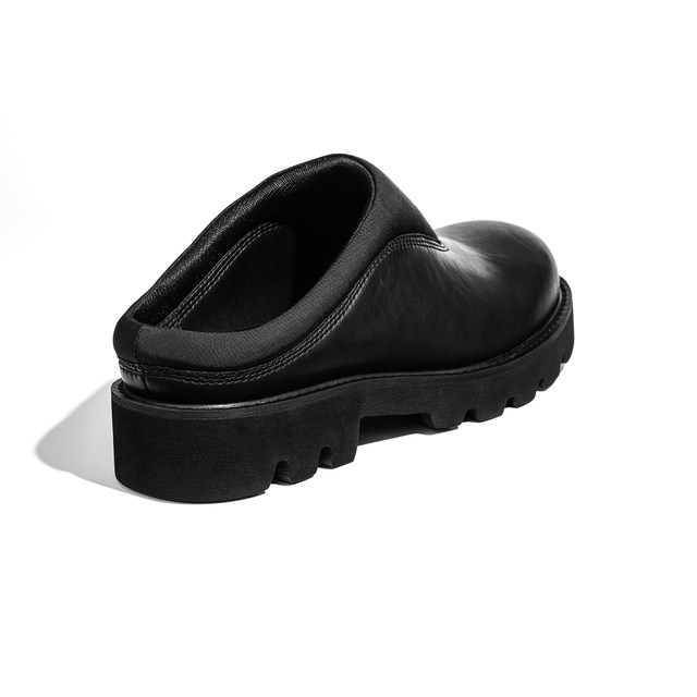 Kami anger original design black derby bag-toe slippers fashionable ...