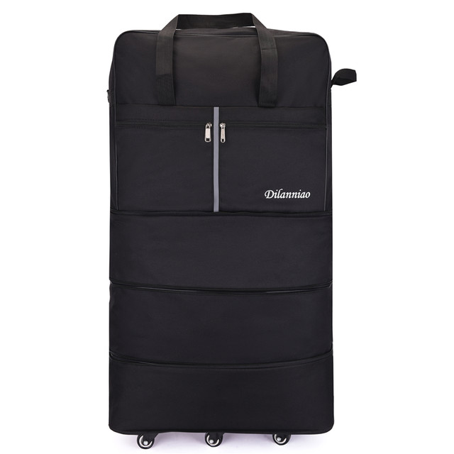 Large capacity 158 aviation checked bag folding universal wheel travel ...