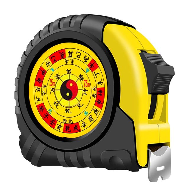 New authentic Luban ruler tape measure Feng Shui Yin Yang Ding Lan high ...