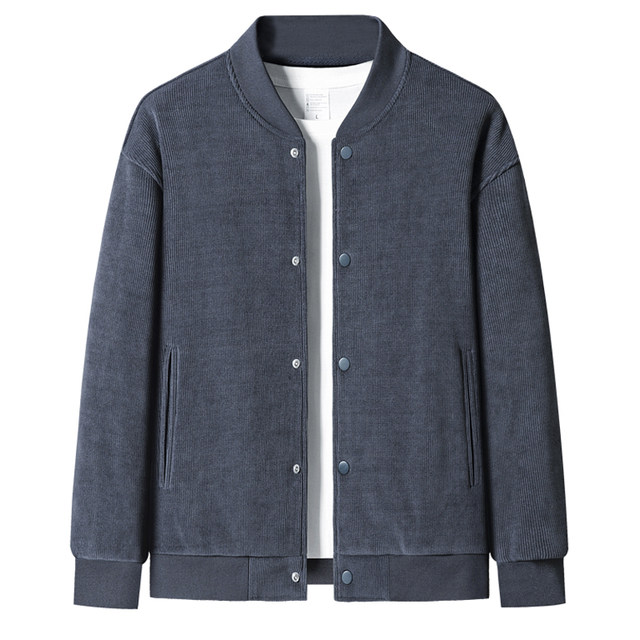 Woodpecker Dad Spring and Autumn Corduroy Jacket Men's Autumn and ...