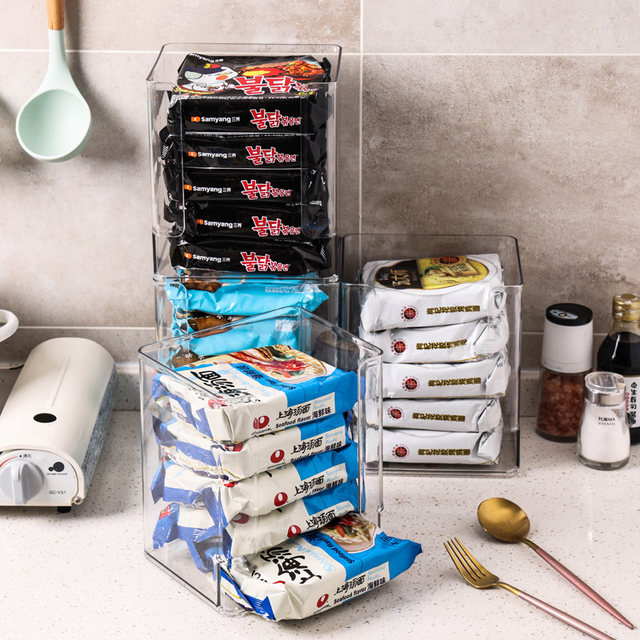 Desktop instant noodle storage artifact cabinet instant noodle storage ...