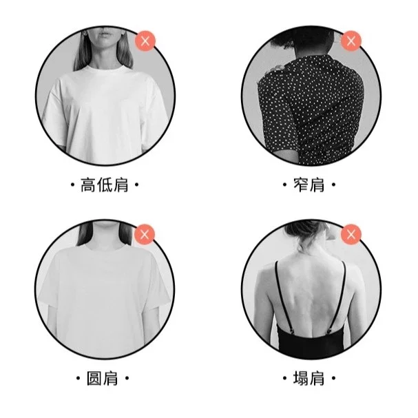 Silicone right-angle shoulder pad artifact women's shoulder pad ...