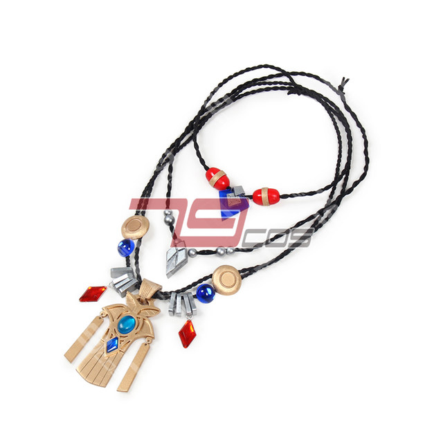 79COS Final Fantasy 14 Gula Hatiya three necklaces hanging chain ...