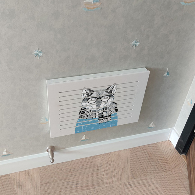 Meter box decorative painting push-pull simple modern switch box ...