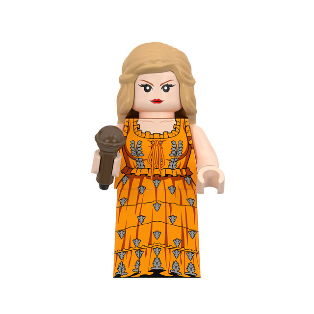 Chinese building block celebrities series Taylor Motimer singer puzzle ...