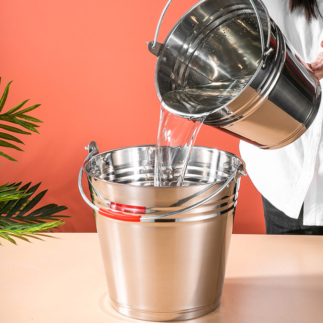 Thickened durable stainless steel barrel small barrel barrel, fishing ...