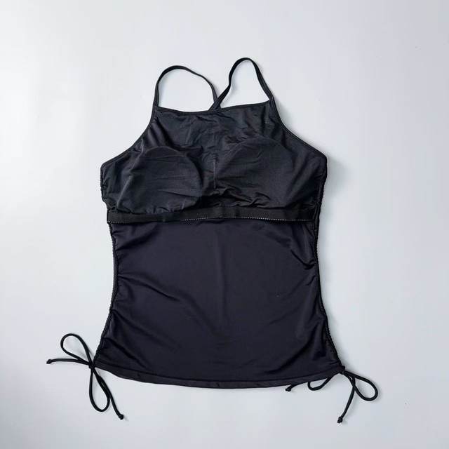 Amber single women's thin shoulder strap vest-style triangular split ...