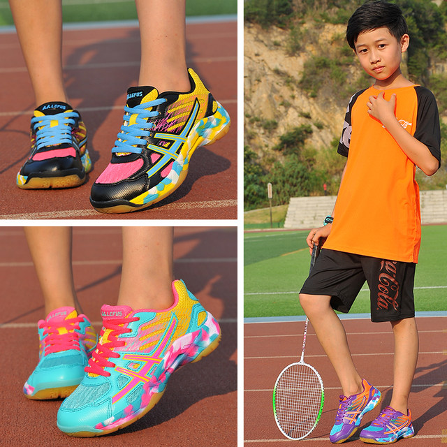 Professional badminton shoes for women, girls, boys, sneakers, summer ...