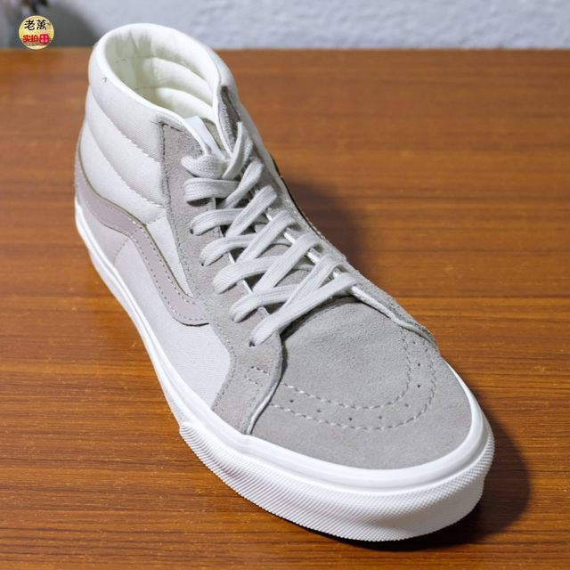Vans SK8-Mid Reissue Elephant Gray Color-blocked Men's and Women's ...