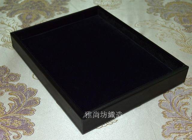 Jewelry tray, viewing cloth, jade display props, necklace, ring display ...