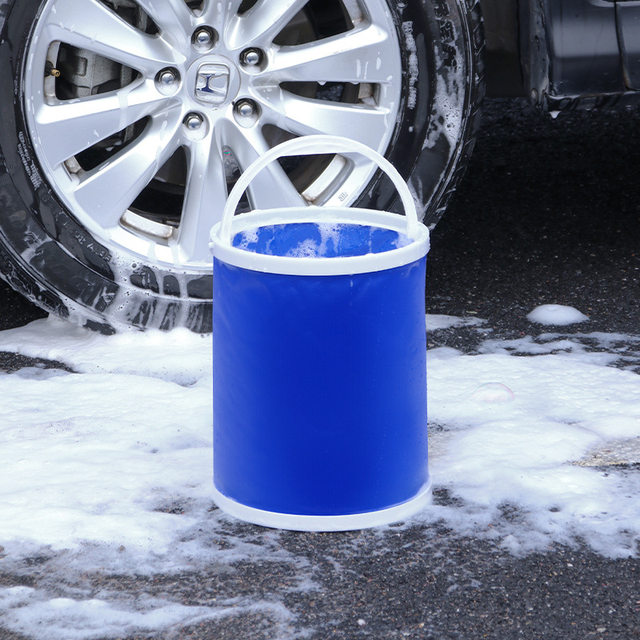 Cars Folding bucket shrinkage bucket car portable car portable car ...