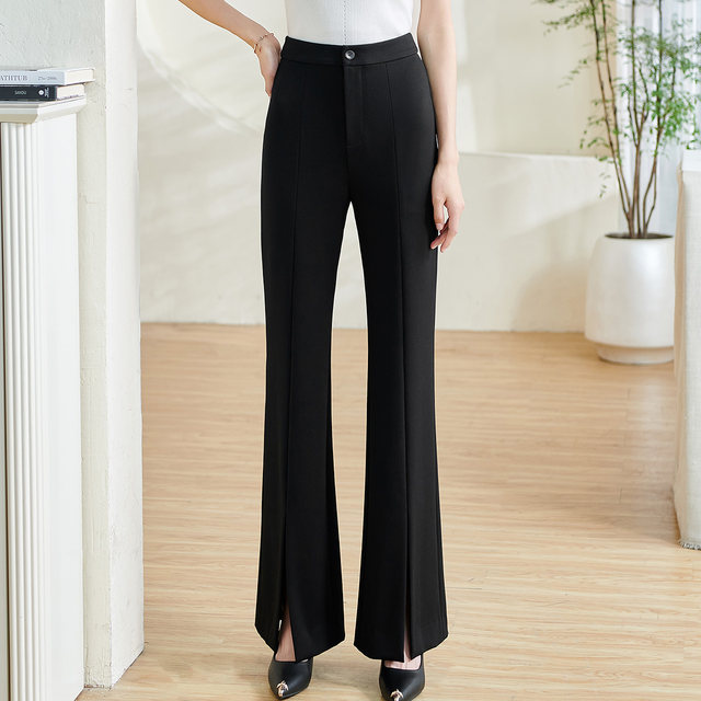 Mi Siyang 2025 Spring New Fashion Design Sensory Slim Slim Pants High ...