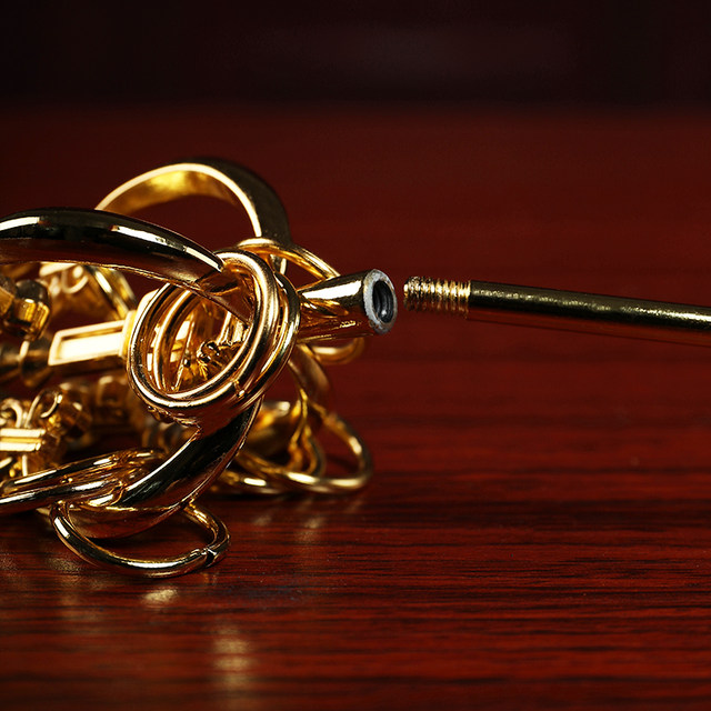 Dai Yutang copper Zen staff accessories Ksitigarbha Bodhisattva staff ...