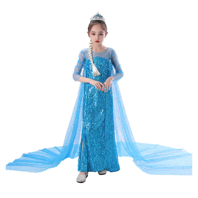 Bingxue Qi Yuan Yisha Princess Skirt Female New Esha Genuine Dress ...