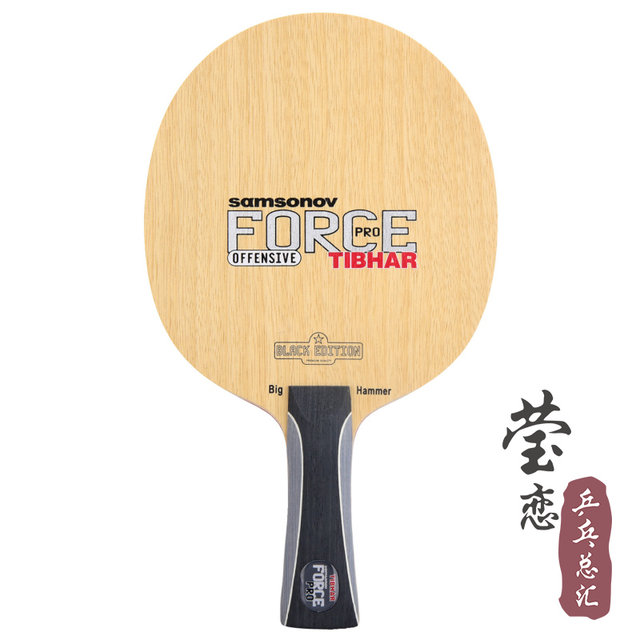 Yinglian TIBHAR upright black Sassam carbon king Sam Glory Table Tennis ...