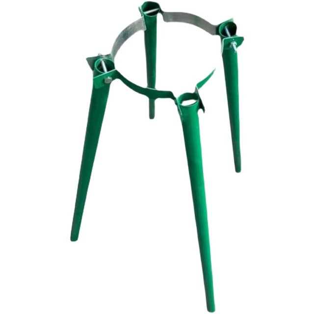Garden metal tree support steel pipe holder tree support frame green ...