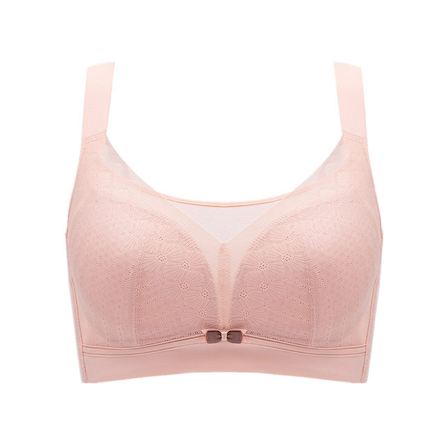 蔔苡莥Four Seasons Bandeau Style Paper Thin Cup Breast Reduction Bra No ...