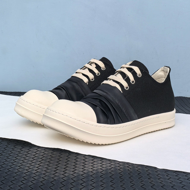 ro shoes, men's low-cut women's shoes, milk-scented multi-thread ...