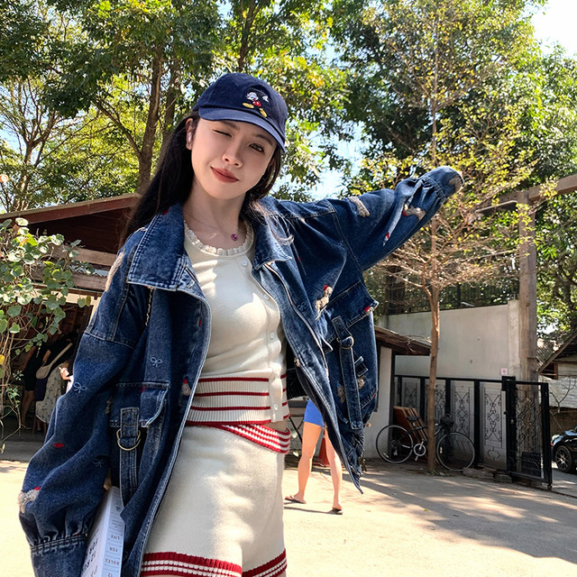 Yu Xiaoping, ancient hot girls, knitted tops and shorts suits for women, 2025 spring outfit ...