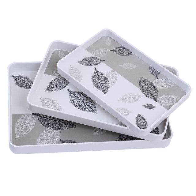 Tea tray tea tray pallet rectangular home -shaped water cup tea cup Tip ...