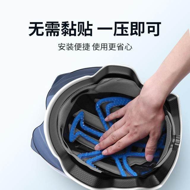 Cycling helmet lining does not press hair style artifact breathable to ...