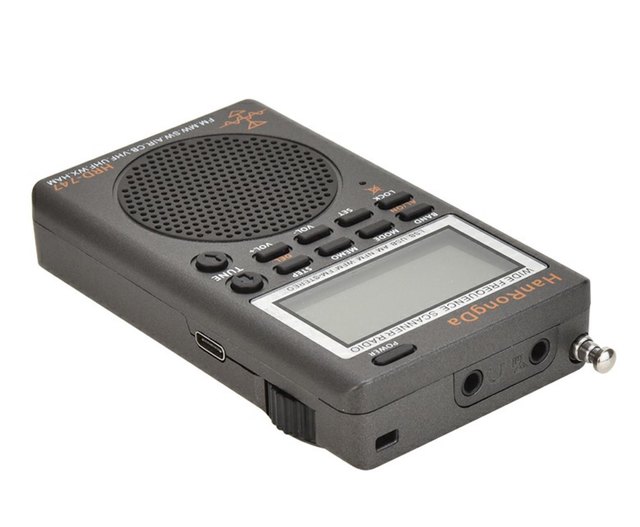 Hanrongda single-sided band aviation band UHF.VHF multi-band receiver