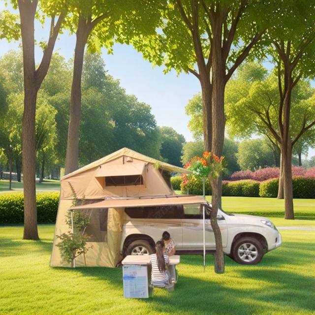 Jietu traveler roof tent sedan off-road car suvmpv outdoor self-driving ...